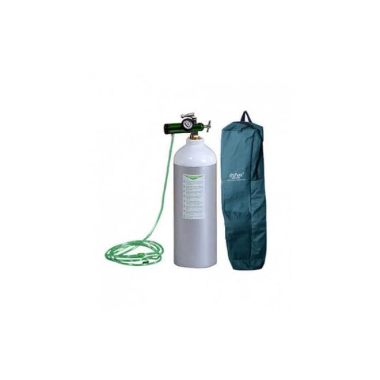 ALCAN Aluminium Oxygen Gas Cylinder 2.8L with Valves, Regulators and ...