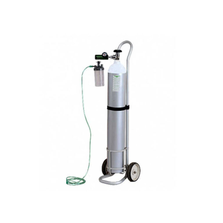 ALCAN Aluminium Oxygen Gas Cylinder 10L with trolley, Valves ...