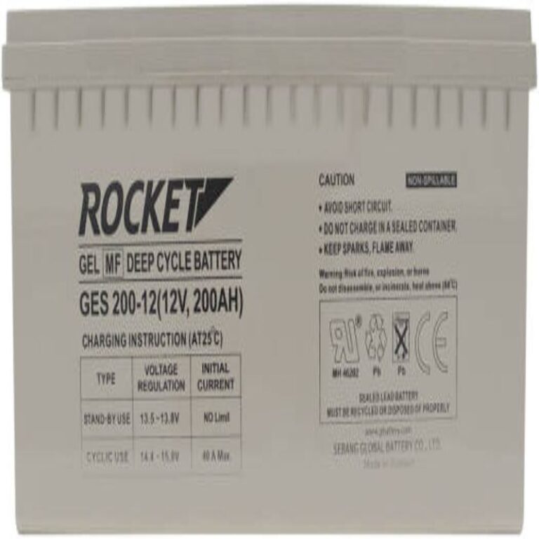 Ener Rocket Battery in Dubai | ESC 200-12 200Ah AGM VRLA