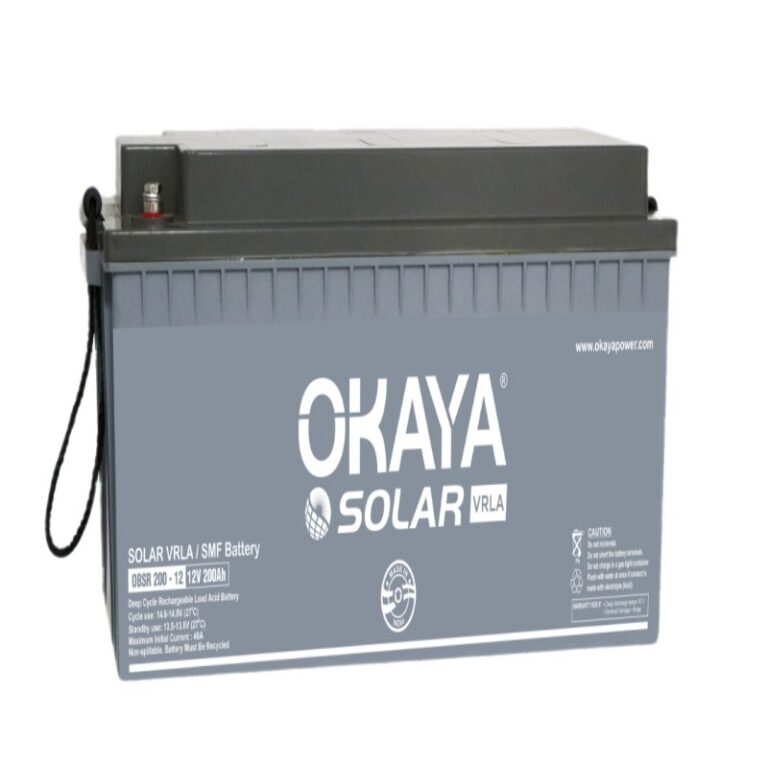 Okaya OBSR 200-12 (12V-200AH) VRLA / SMF Battery | Batteries & UPS ...