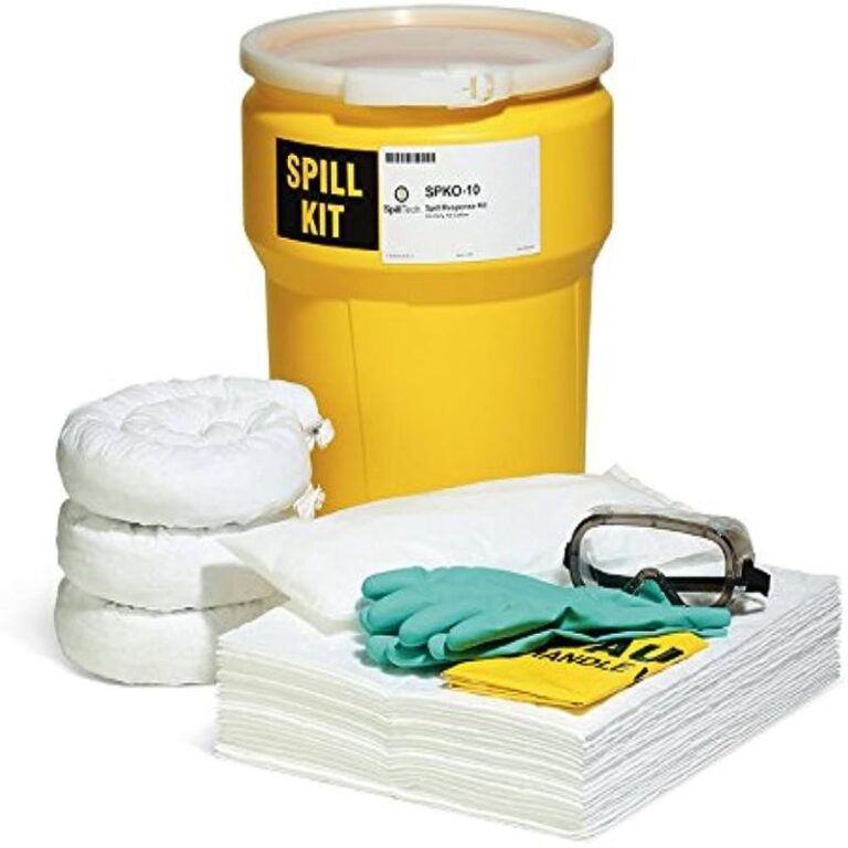 Sheildify OSK10G Oil Spill Containment Kit – 10 Gallon Spill Response ...