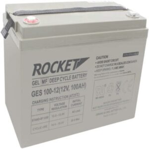Ener Rocket Battery in Dubai | ESC 100-12FR 100Ah