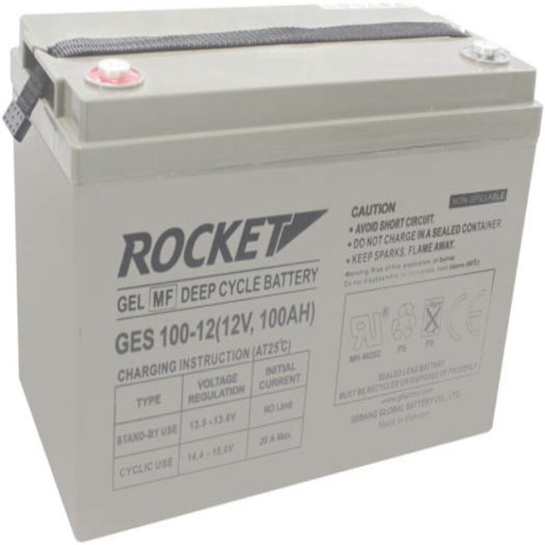 Ener Rocket Battery in Dubai | ESC 100-12FR 100Ah