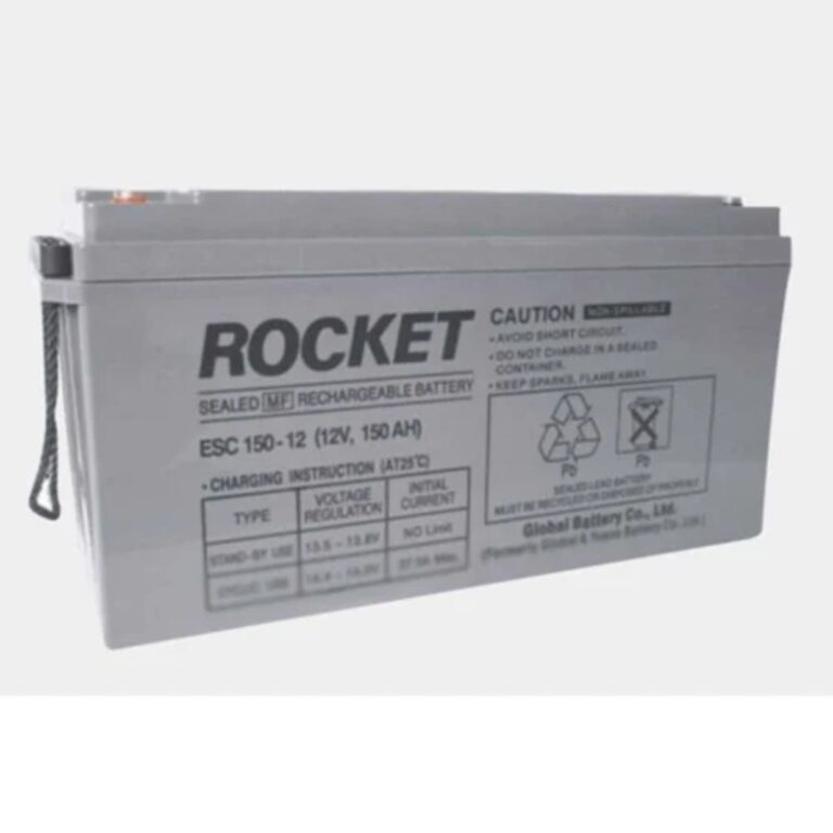 Ener Rocket Battery in Dubai | ESC 150-12 150Ah AGM