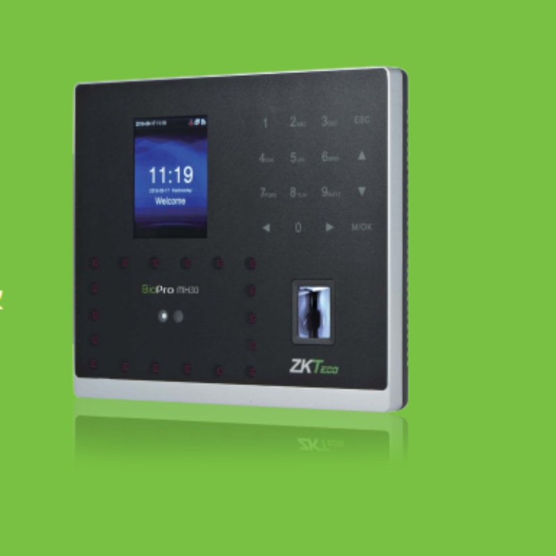 ZKTeco BioPro MH30 Multi-Bio Time Attedance & Access Control Terminal – sheildify