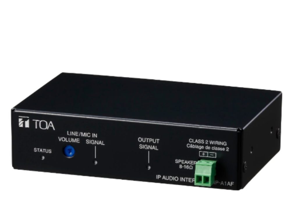 TOA IP-A1AF IP Audio Interface - Sheildify