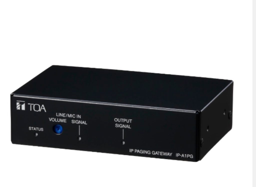 TOA IP-A1PG IP Paging Gateway - Sheildify